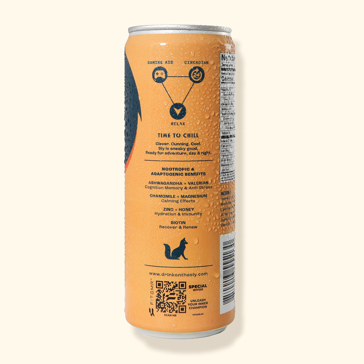 Sly™ CHILL Mango - Relax + Calm (12oz) 8-12-24 Pack – Drink on the SLY™